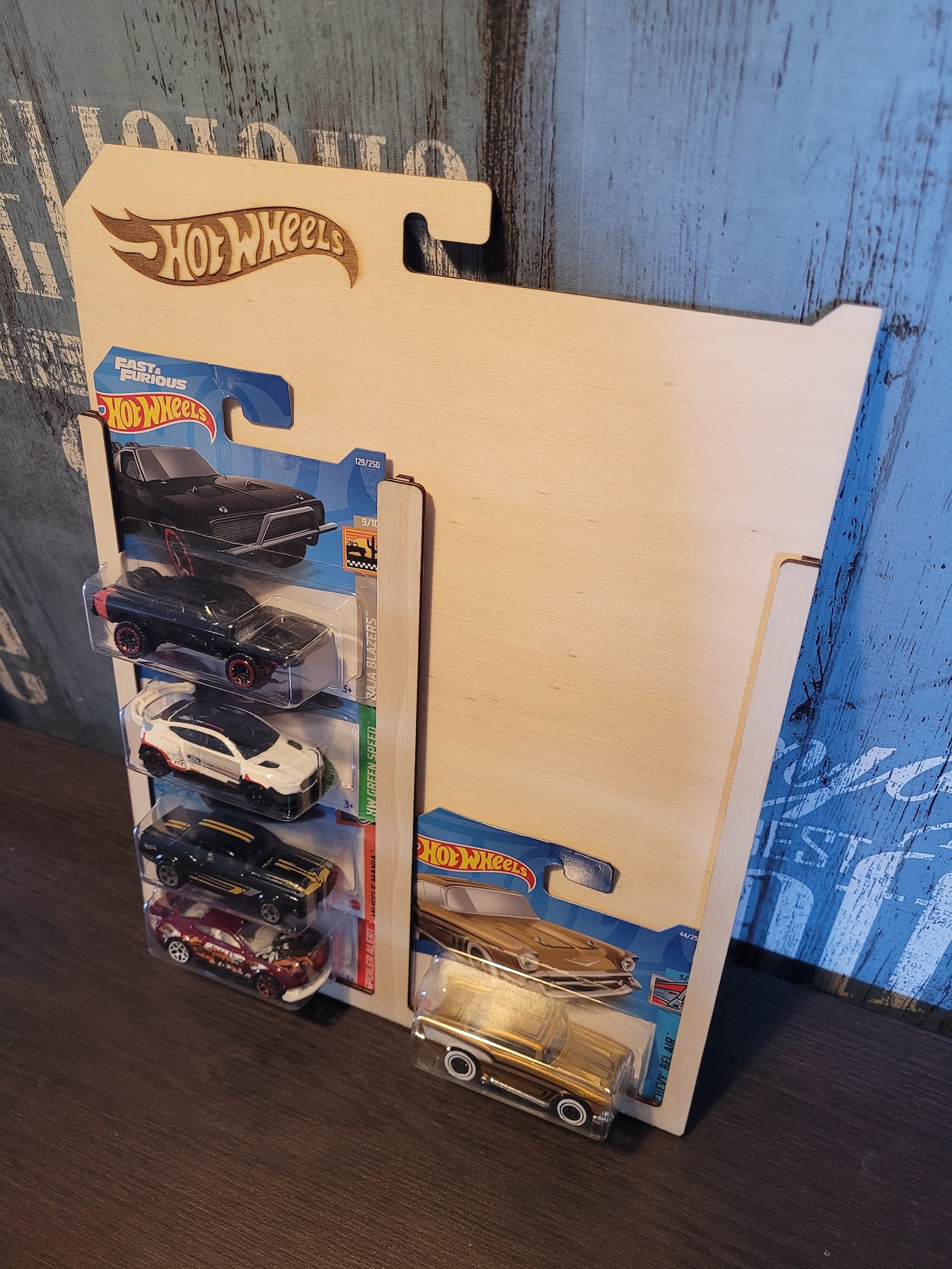 Hotwheels Boxed Car Display Rack | Laser Cut File (digital Download) - Etsy
