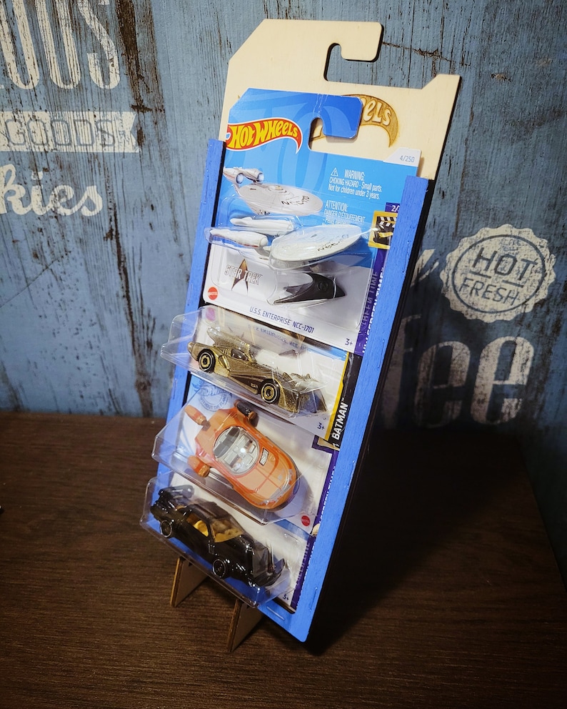 Hotwheels Boxed Car Display Rack | Laser Cut File (digital Download) - Etsy