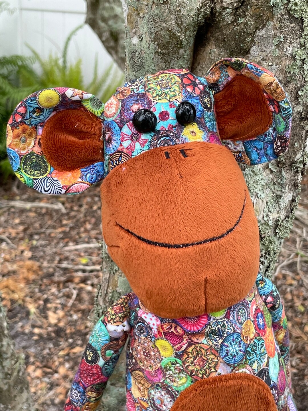 Monkeys, Stuffed Monkeys, Designer Fabric Monkeys, Floppy and Playful ...