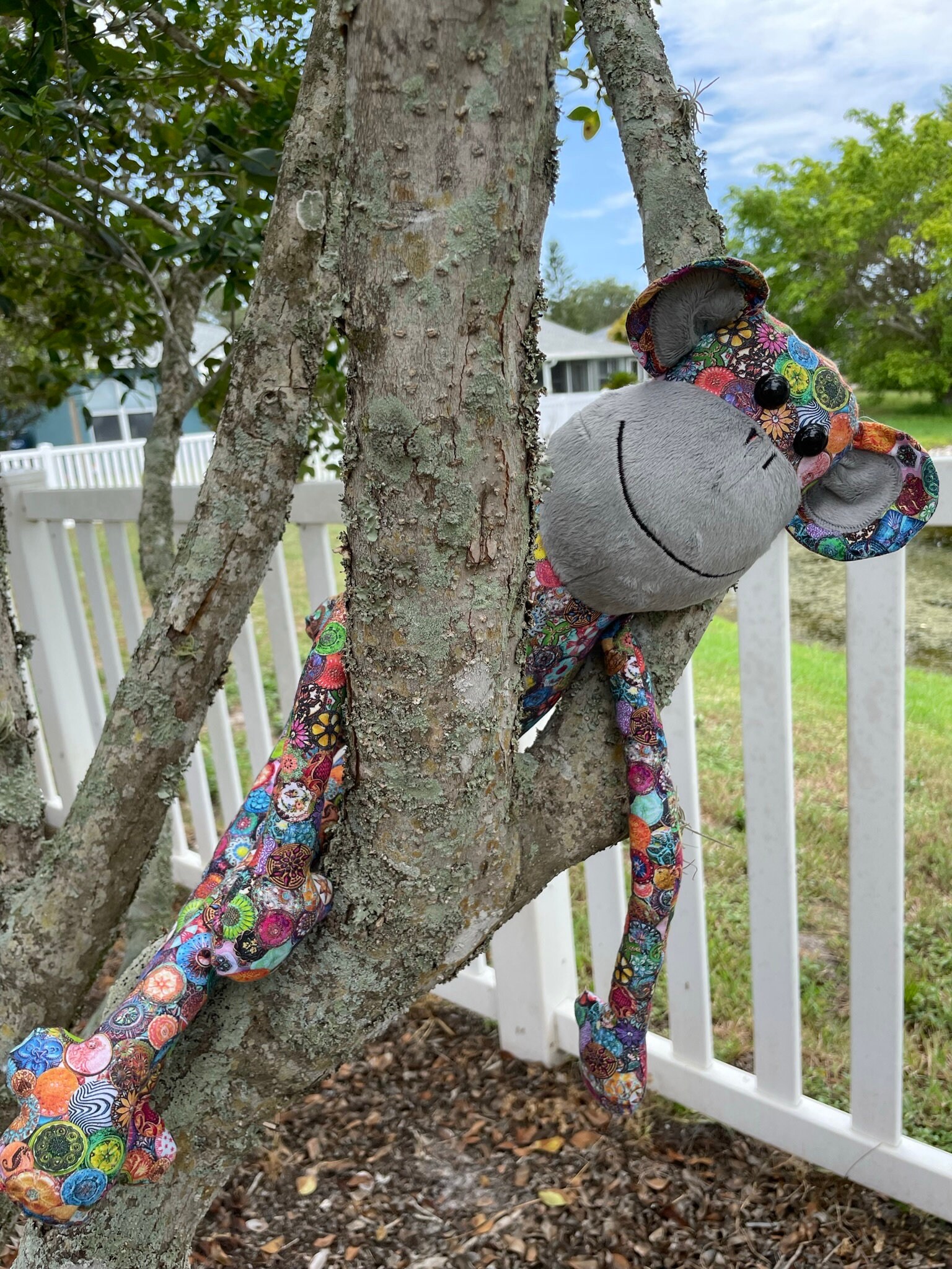 Monkeys, Stuffed Monkeys, Designer Fabric Monkeys, Floppy and Playful ...