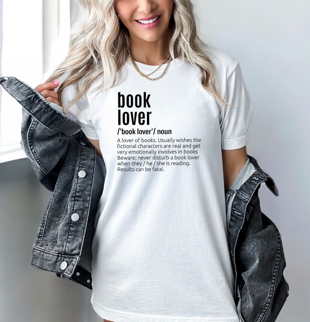 Book Lover Definition T-shirt, Bookish Shirt, Reading Inspiration ...
