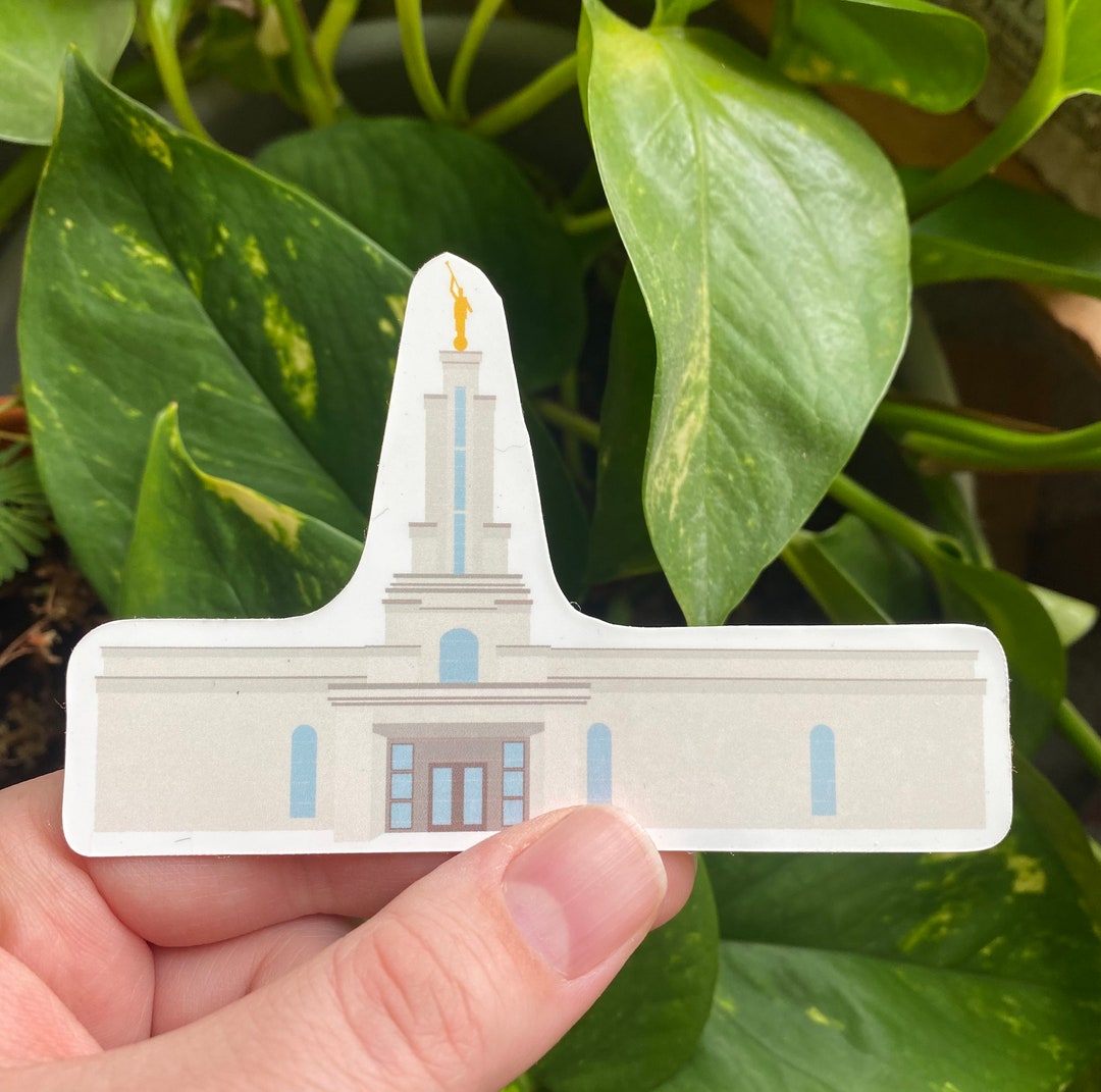 Lubbock Temple Sticker - Etsy