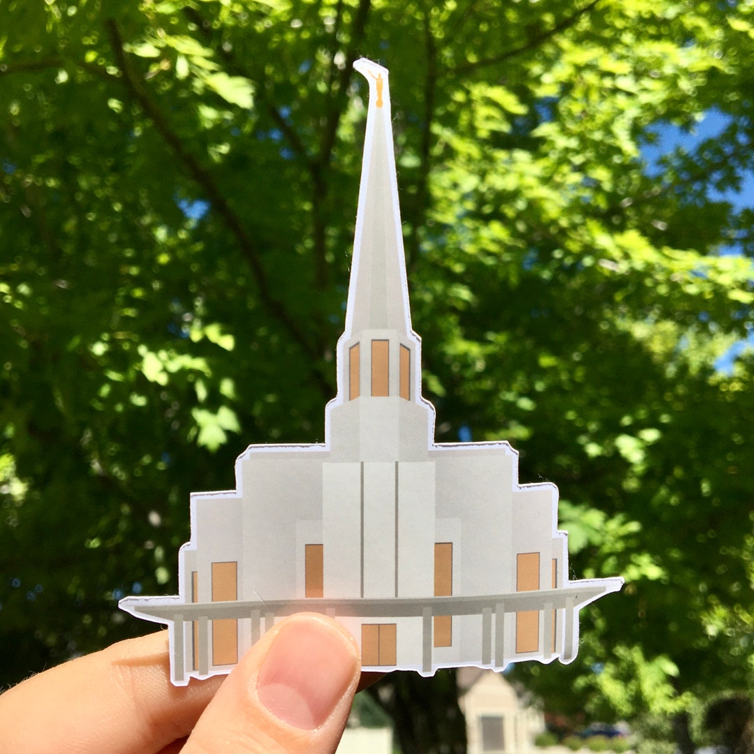 Preston Temple Sticker - Etsy
