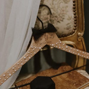 Wedding Title Hanger, Wedding Hangers, Bridesmaid Hanger, Personalized ...