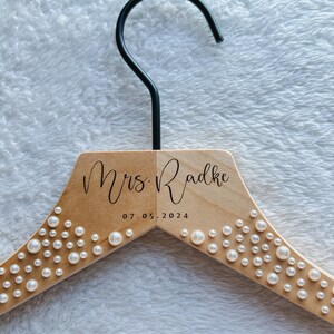 Wedding Title Hanger, Wedding Hangers, Bridesmaid Hanger, Personalized ...