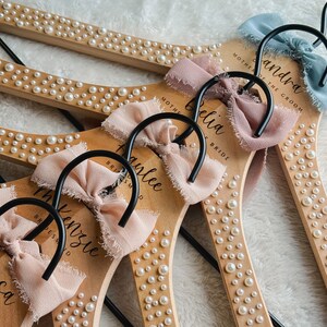 Wedding Title Hanger, Wedding Hangers, Bridesmaid Hanger, Personalized ...