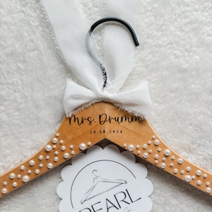 Wedding Title Hanger, Wedding Hangers, Bridesmaid Hanger, Personalized ...