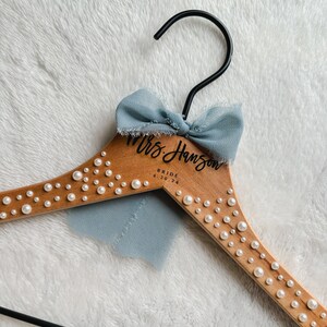 Wedding Title Hanger, Wedding Hangers, Bridesmaid Hanger, Personalized ...