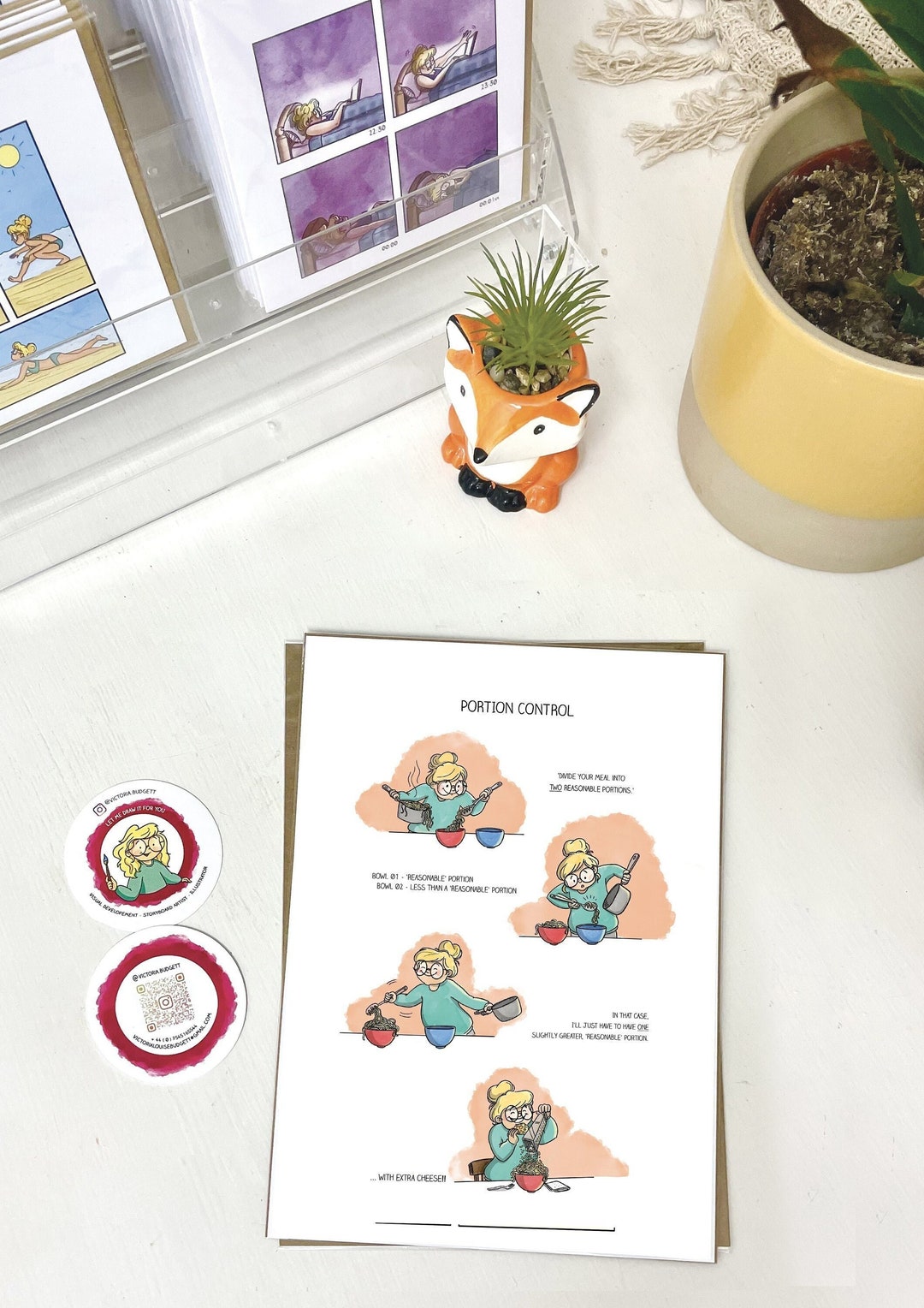 Portion Control A4 / A5 Prints - Etsy