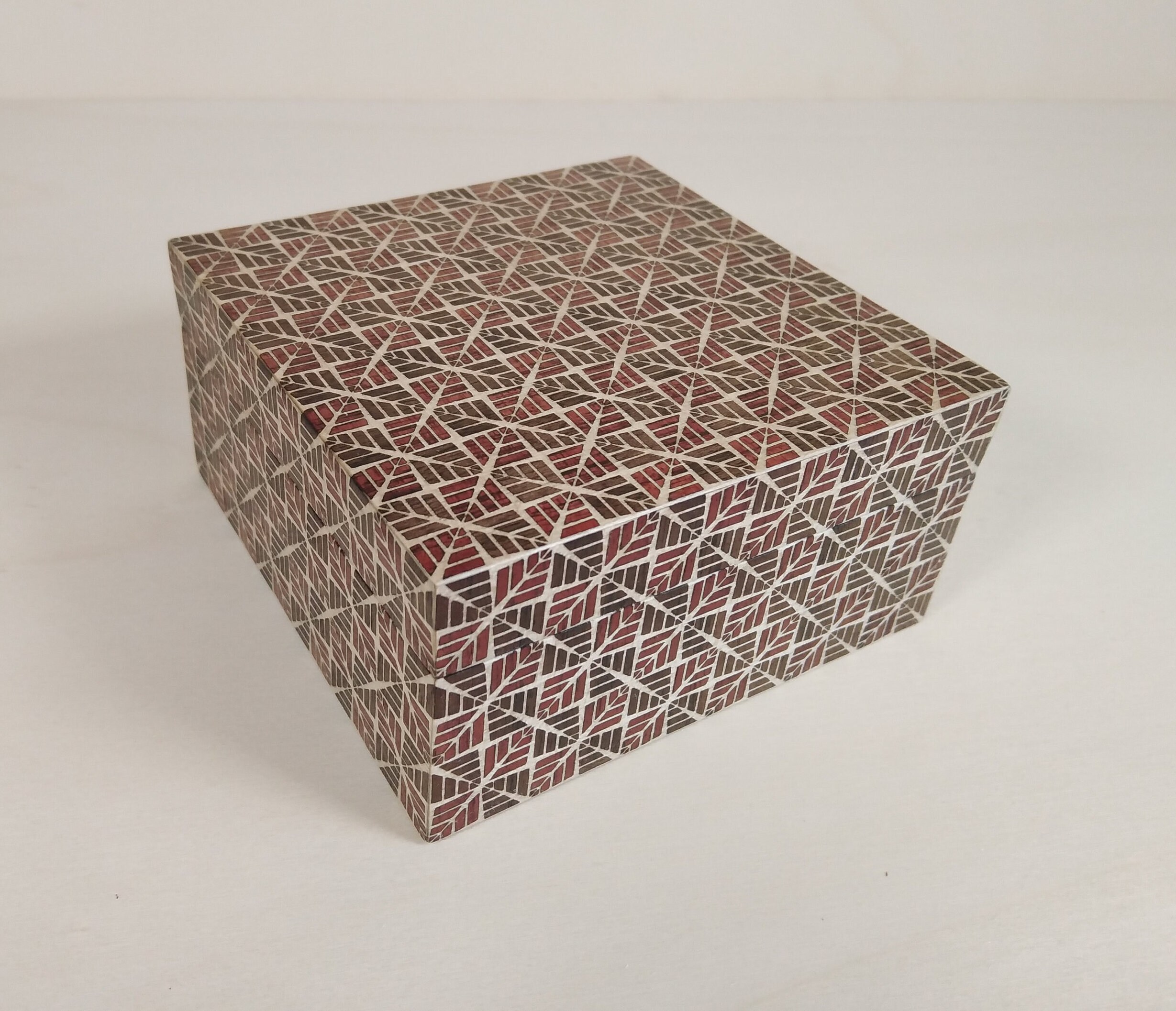 Walnut and Red Cedar Inlay Box - Etsy