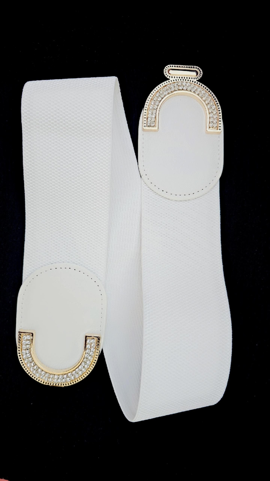 White Waist Belt, White Summer Belt, White Stretchy Belt, White Dress ...