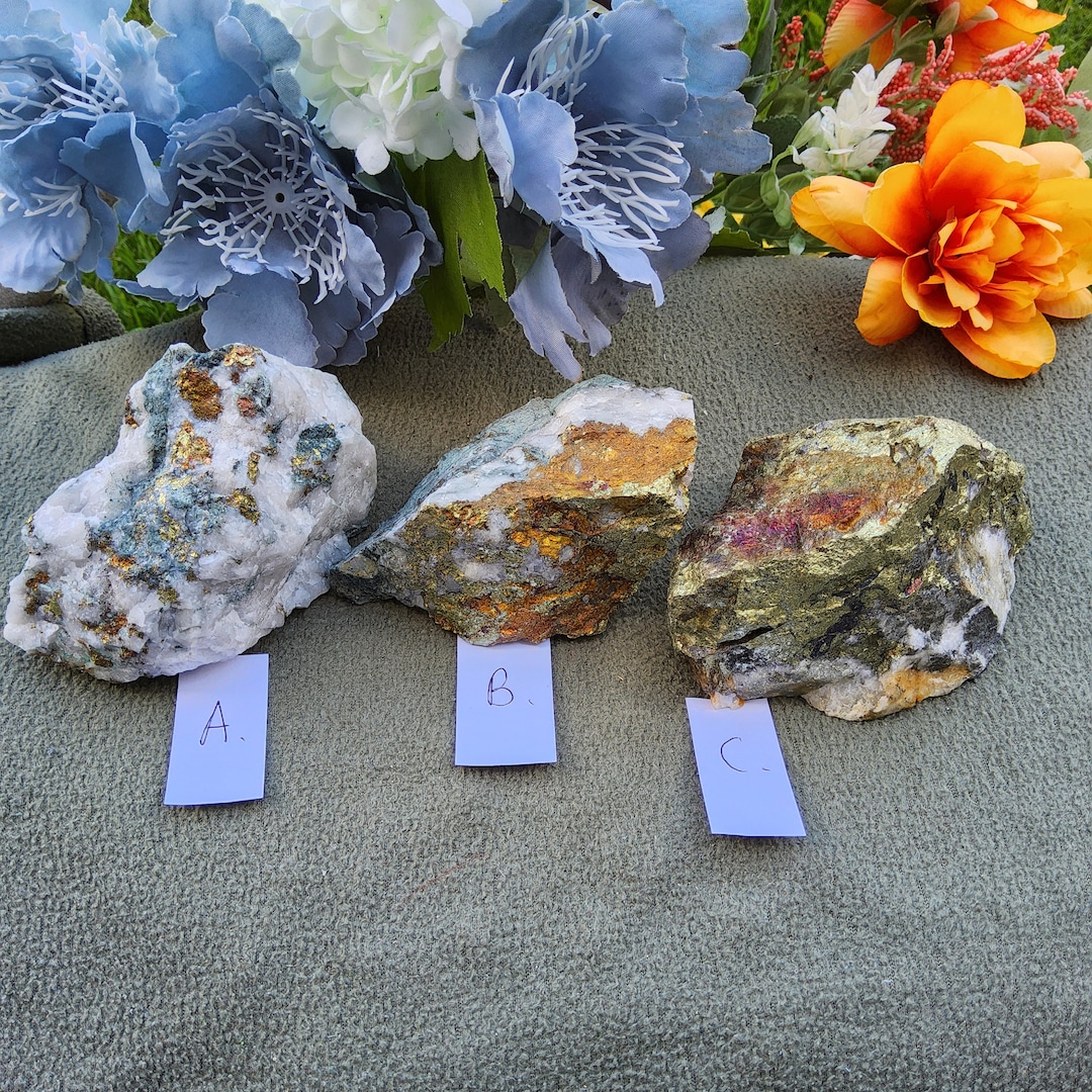 Irish Chalcopyrite Crystal, Minerals From Ireland, Peacock Ore, Mineral ...