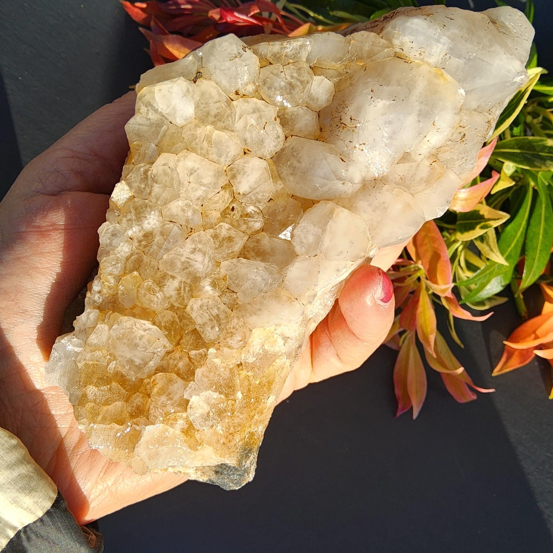 Irish Milky Quartz Cluster With Chevrons From a Rare Locality, IQ21 - Etsy