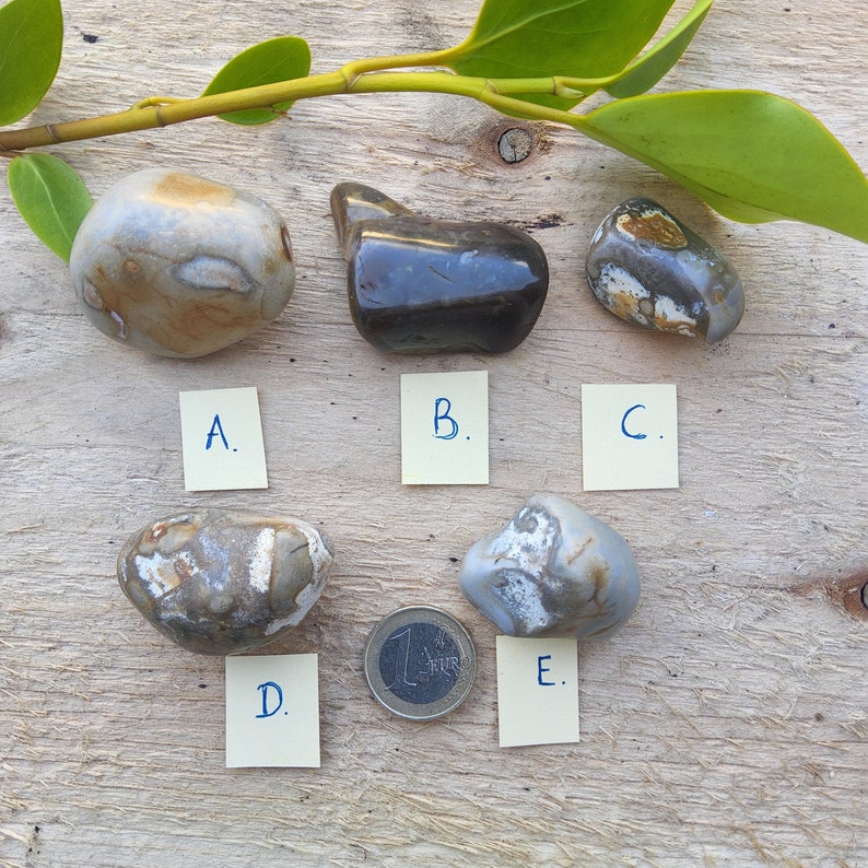 Irish Flint Stone, Tumbled Smooth FLINT From Ireland, Crystal and ...