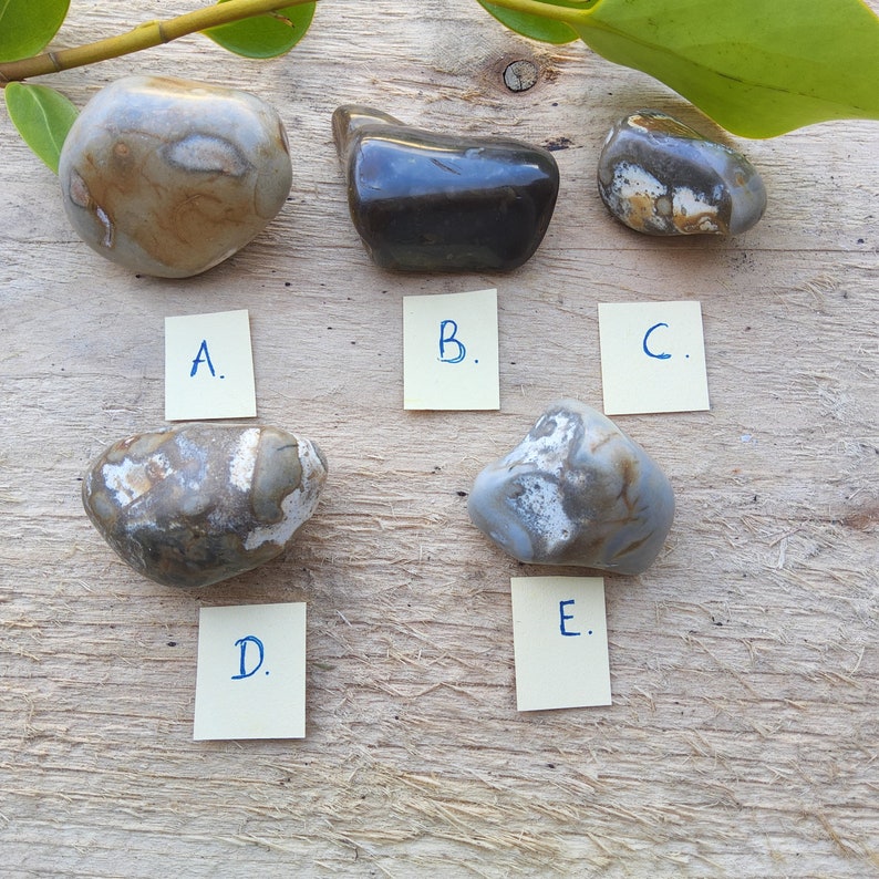 Irish Flint Stone, Tumbled Smooth FLINT From Ireland, Crystal and ...