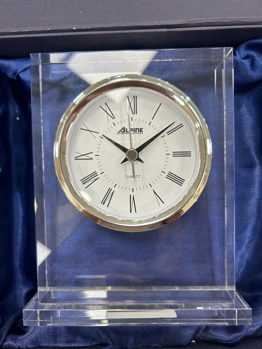 Personalized Desk Clock Housewarming Gift Wedding Gifts Custom Engraved ...