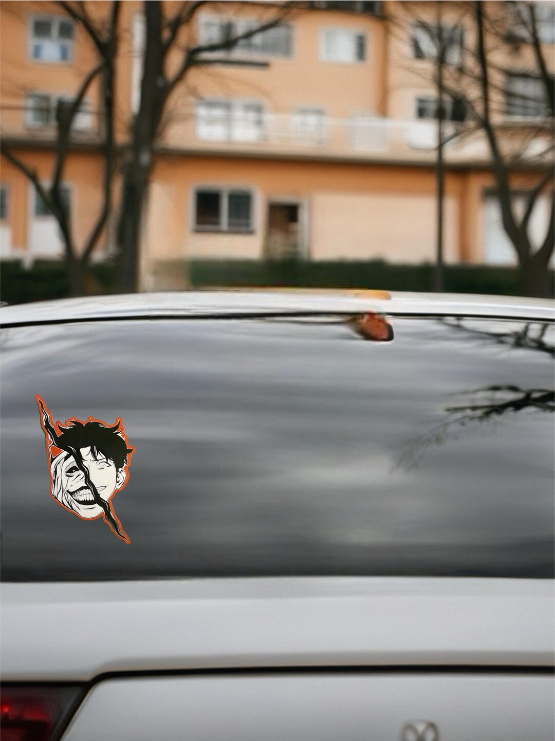 Yuji Itadori & Sukuna Split Face Sticker – Jujutsu Kaisen Horror Vinyl ...