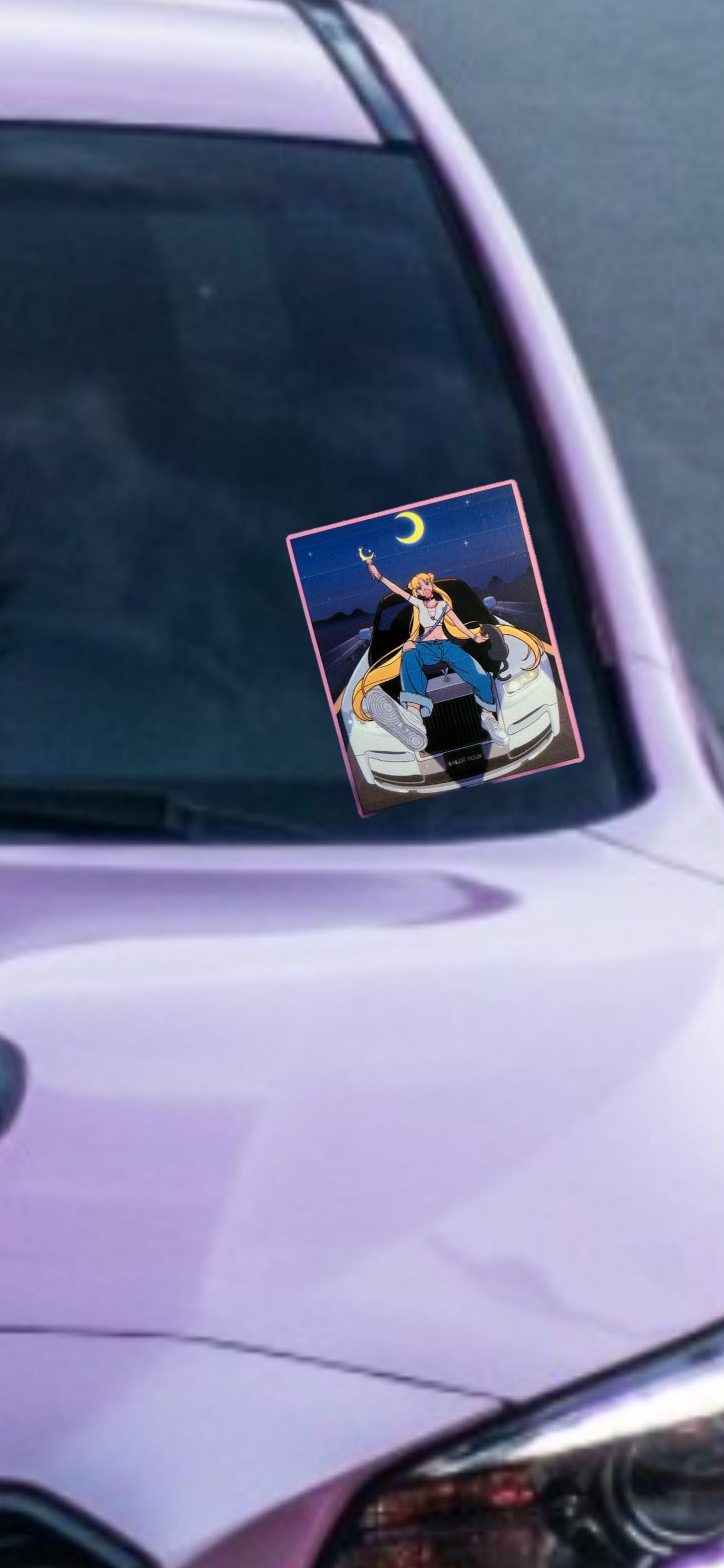 Sailor Moon Sticker: Y2K Anime Car Decal - Waterproof Vinyl - Etsy