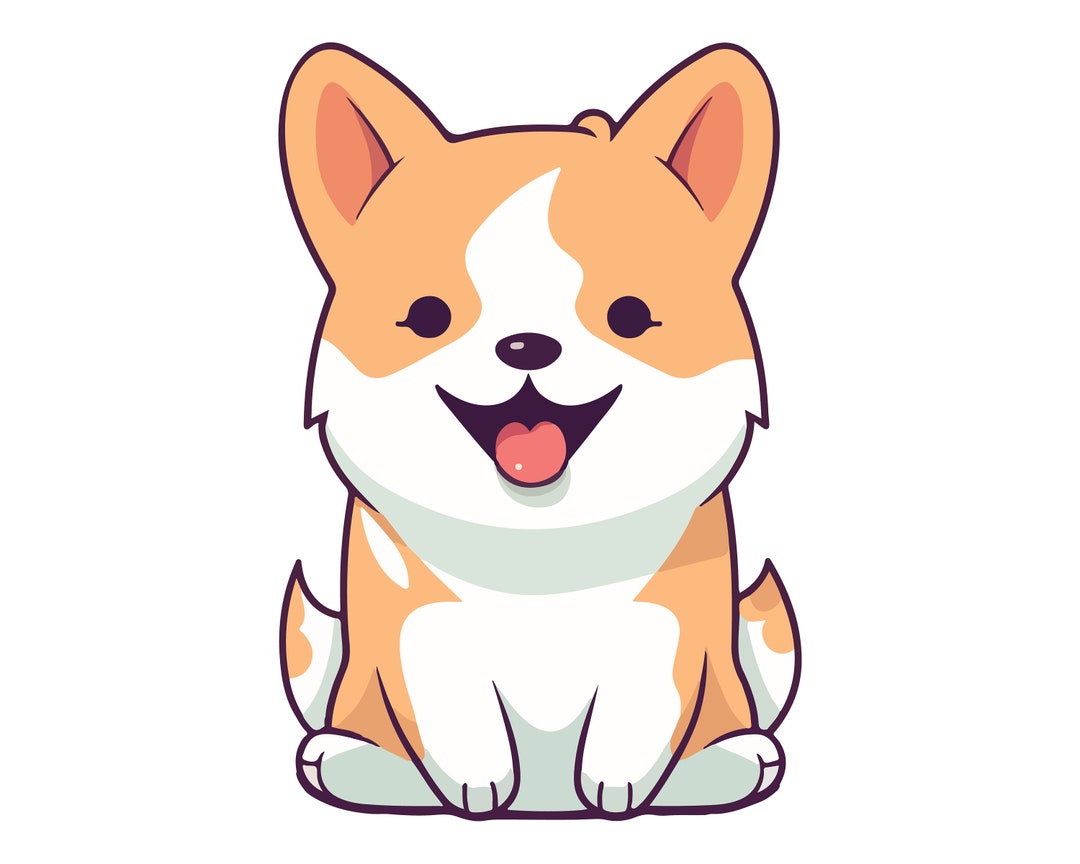 Cartoon Dog SVG, Dog Clip Art, Dog Clipart, Dog Cricut Svg - Etsy