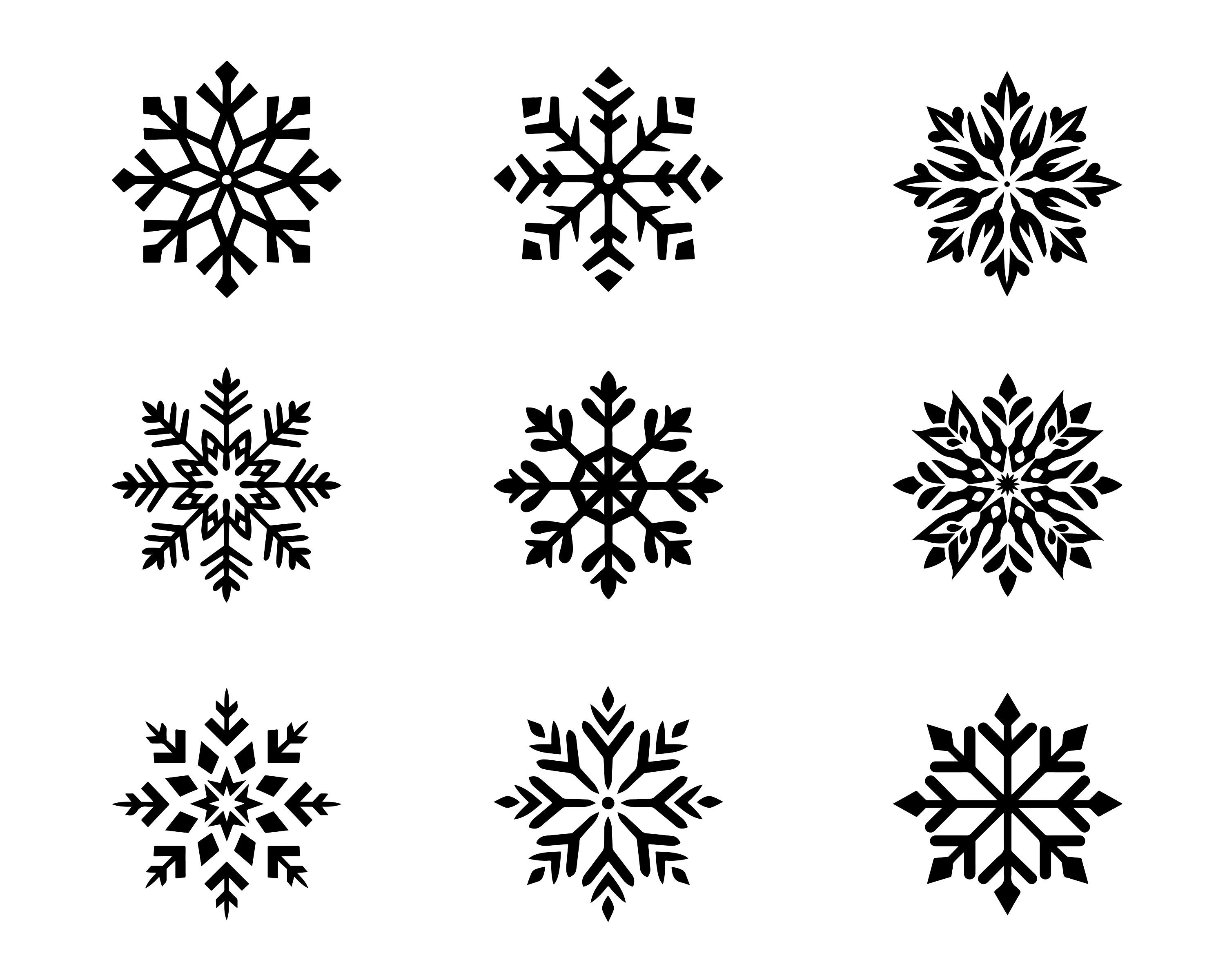 Snowflake Svg , Snow Svg , Winter Svg - Etsy
