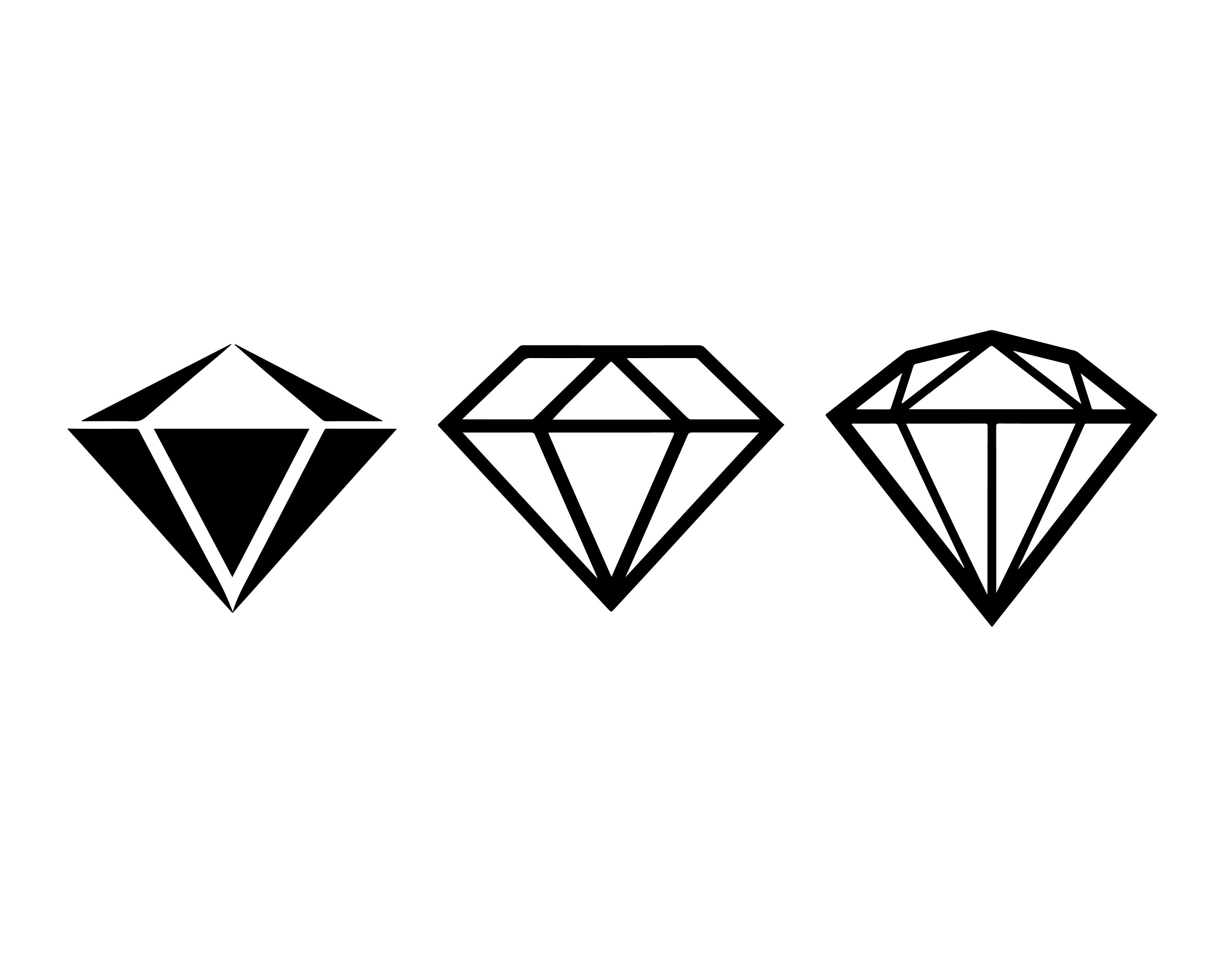 Diamond Logo Svg, Diamond Icon Png - Etsy