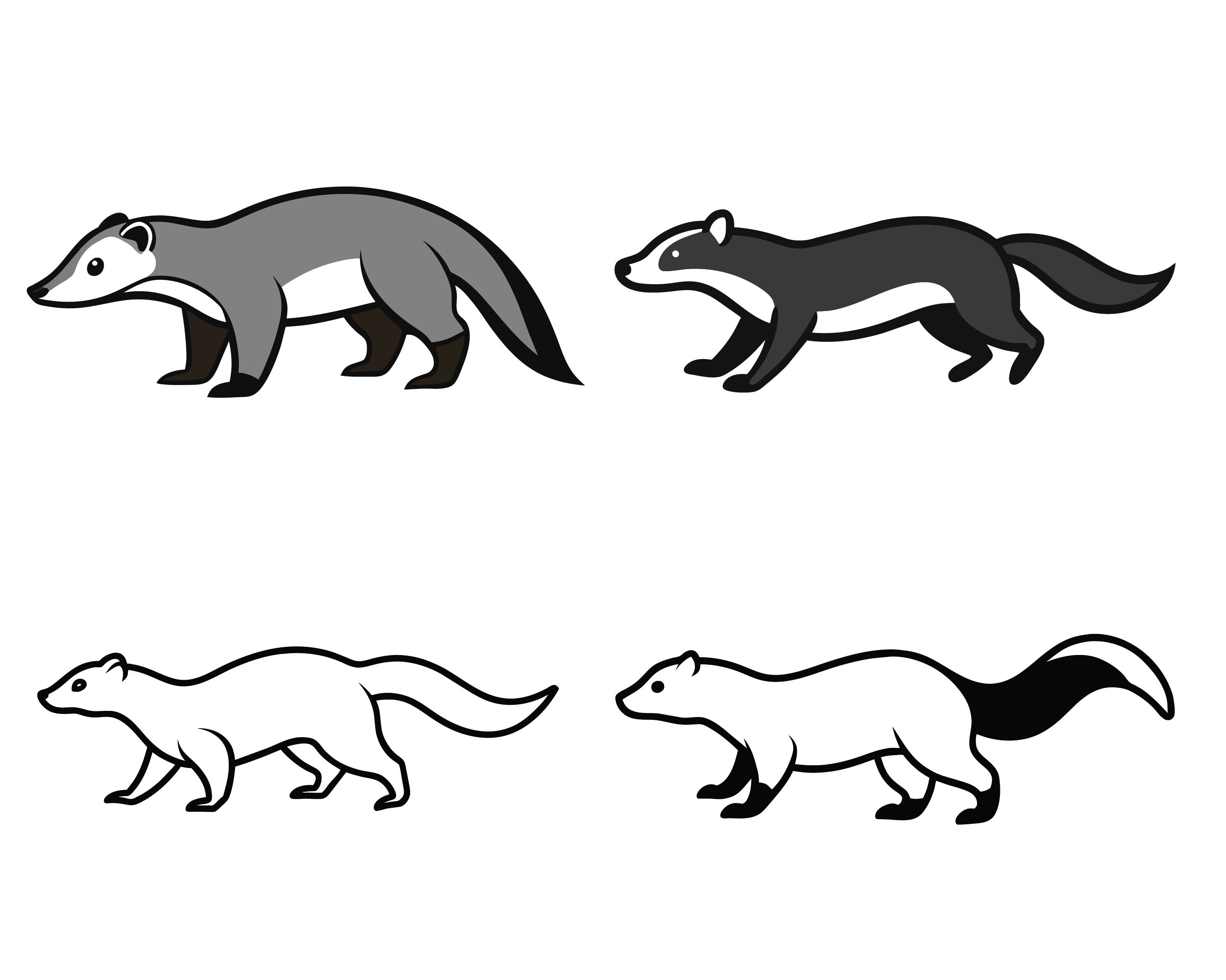 Honey Badger SVG, Honey Badger Clip Art, Honey Badger Cricut Svg, Honey ...