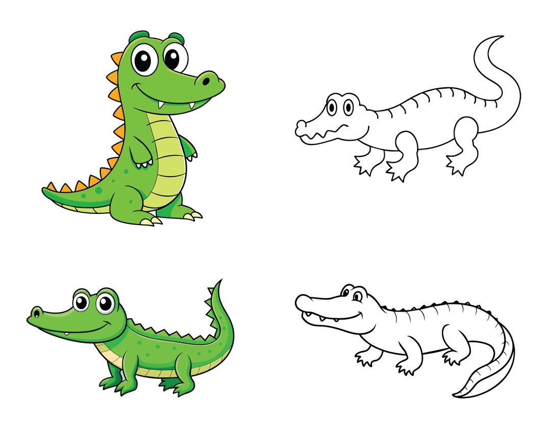 Alligator SVG, Alligator Clip Art, Alligator Cricut Svg, Alligator ...
