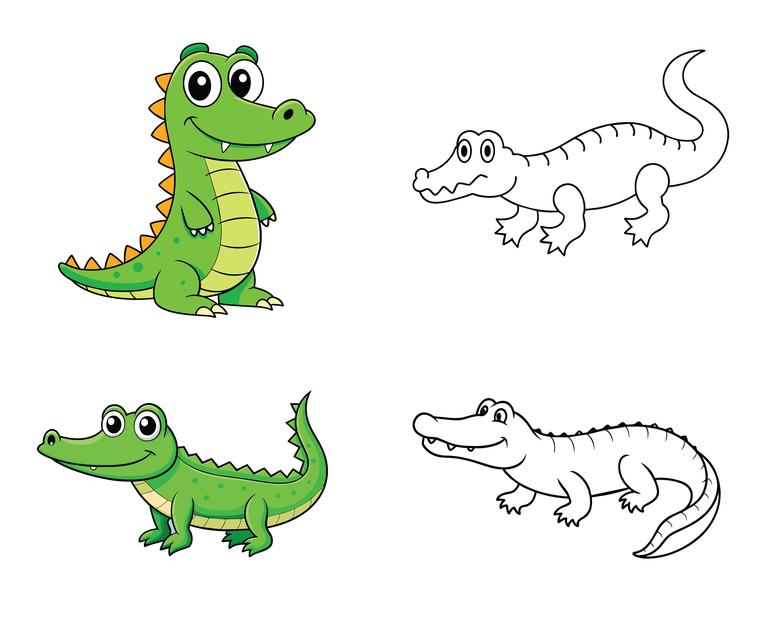 Alligator SVG, Alligator Clip Art, Alligator Cricut Svg, Alligator ...