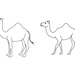 Camel SVG, Camel Clip Art, Camel Cricut Svg, Camel Outline Svg - Etsy