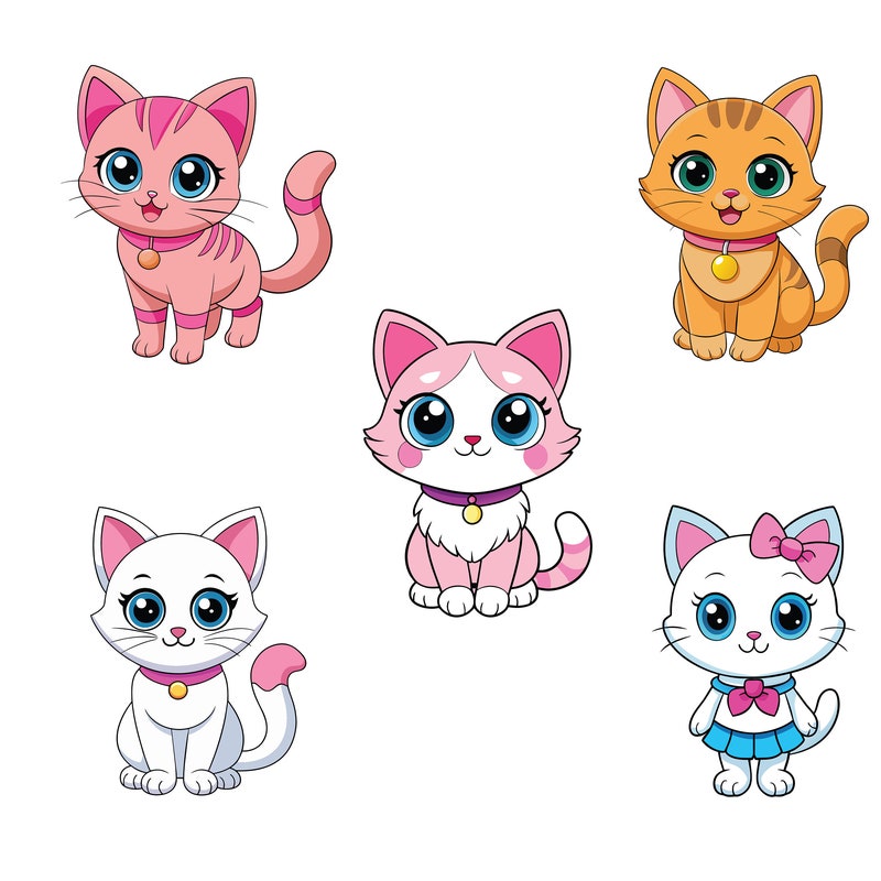 Kitty Clip Art - Etsy