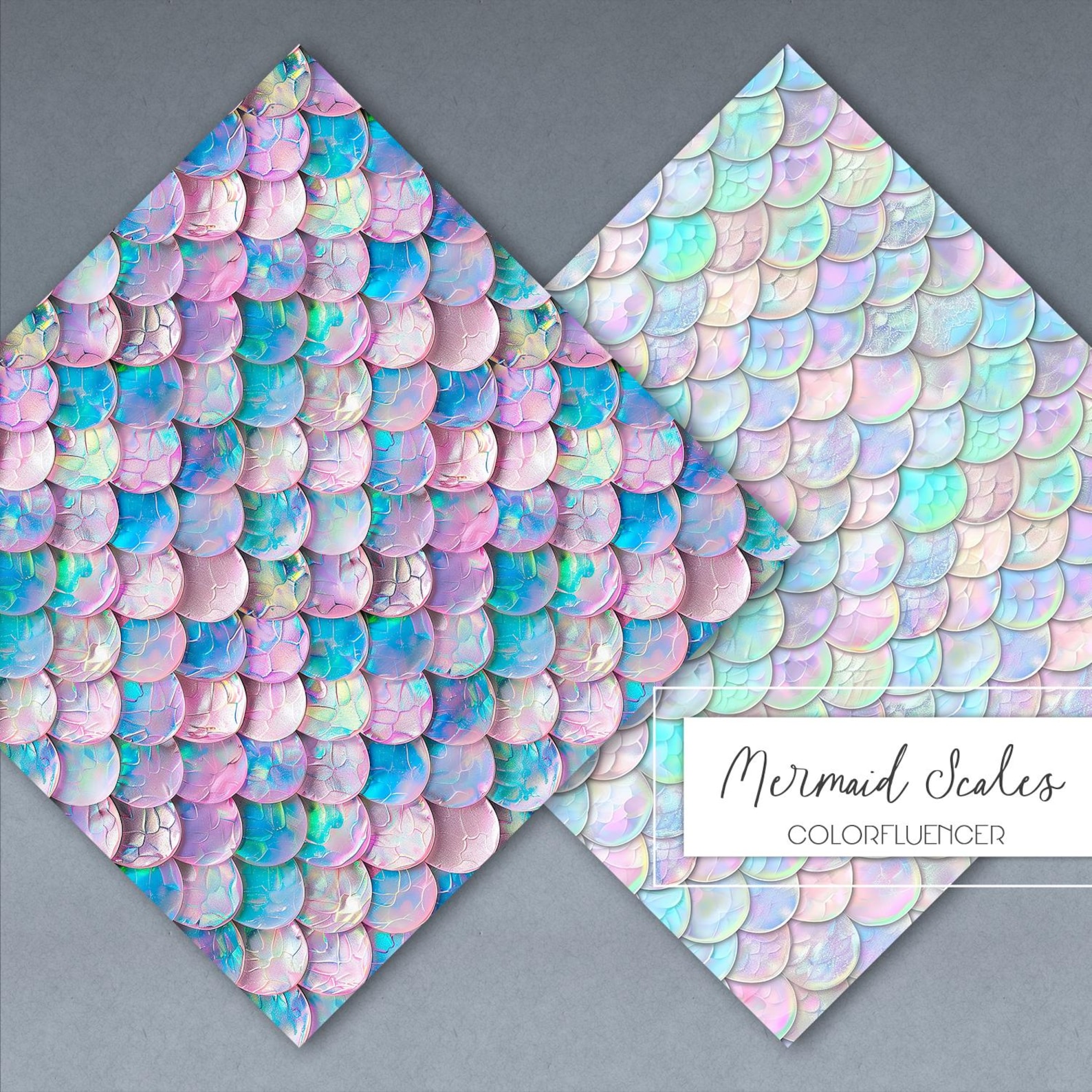 Mermaid Scales | Background Images | Digital Paper | Sublimation Design ...