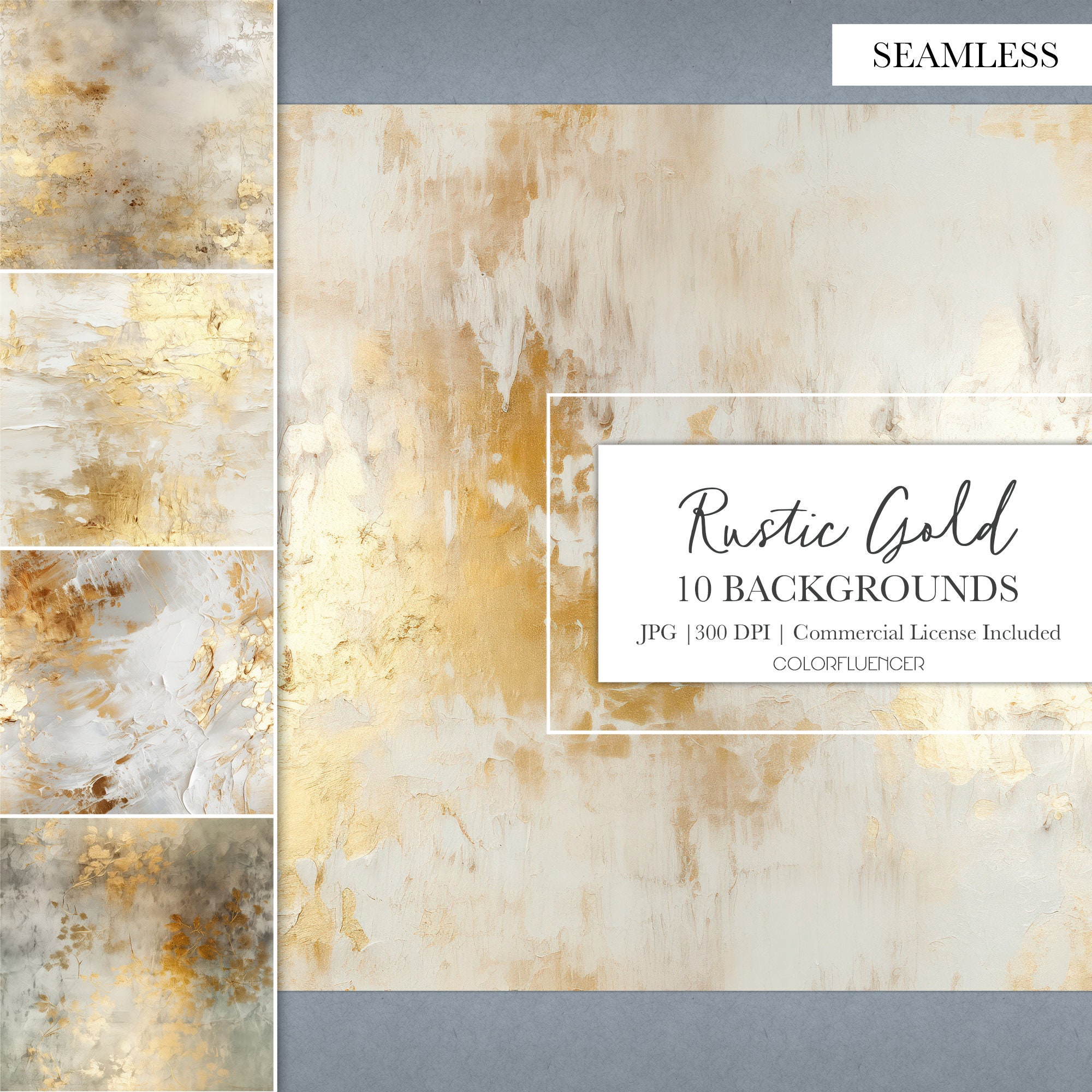 Gold Backgrounds | Rustic Gold | Digital Papers | Invitation Background ...