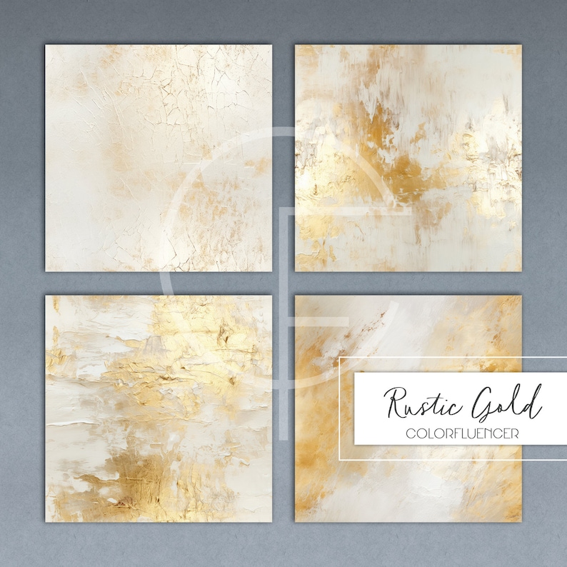 Gold Backgrounds Rustic Gold Digital Papers Invitation Background ...