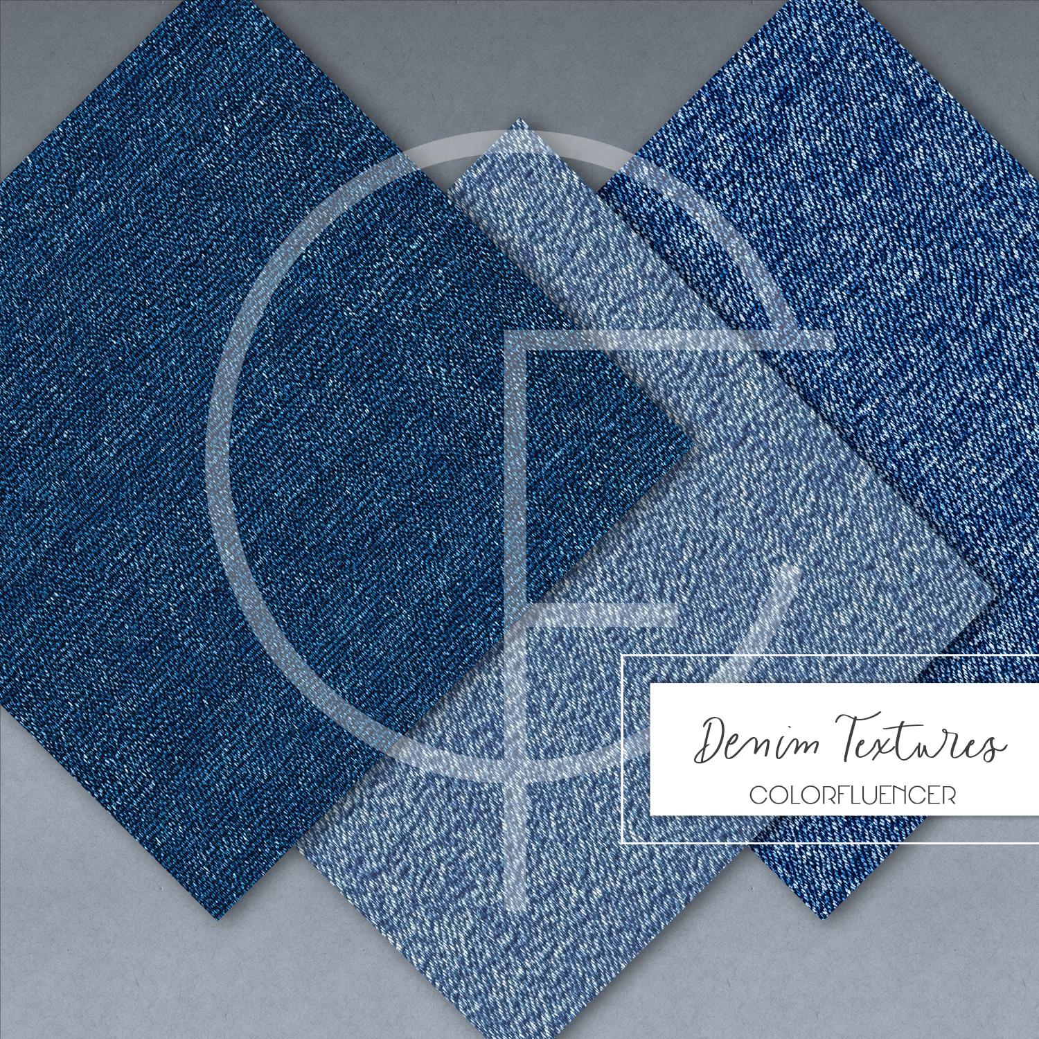 Seamless Denim Textures | Blue Denim Fabric Seamless Pattern | Digital ...