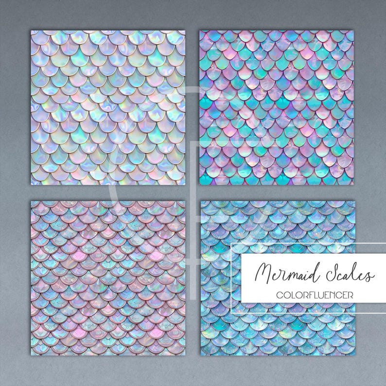 Mermaid Scales | Background Images | Digital Paper | Sublimation Design ...