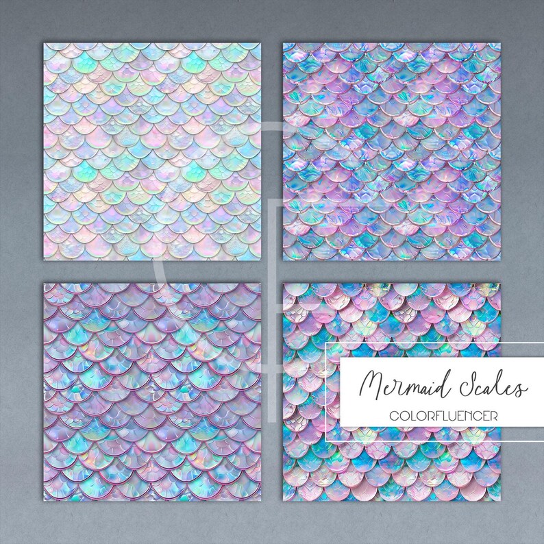 Mermaid Scales | Background Images | Digital Paper | Sublimation Design ...