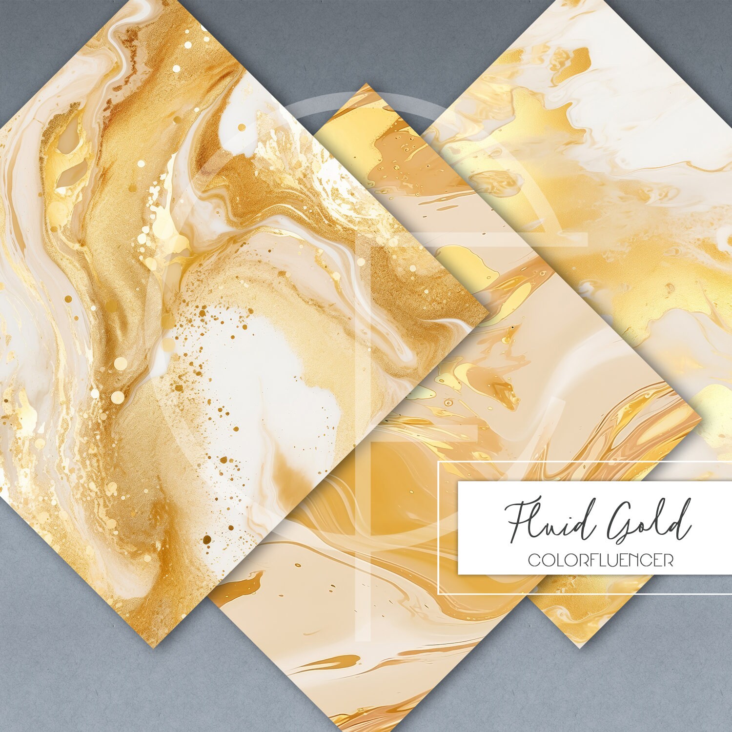 Seamless Golden Patterns | Fluid Gold | Seamless Pattern | Background ...