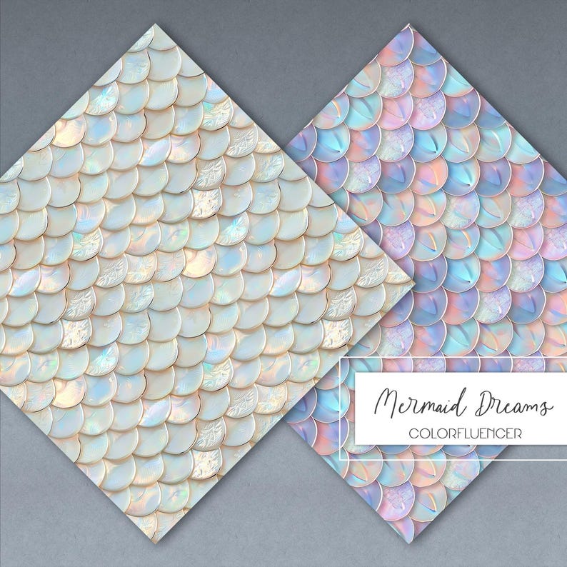 Mermaid Scales | Background Images | Digital Paper | Sublimation Design ...