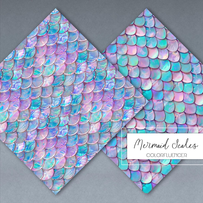 Mermaid Scales | Background Images | Digital Paper | Sublimation Design ...