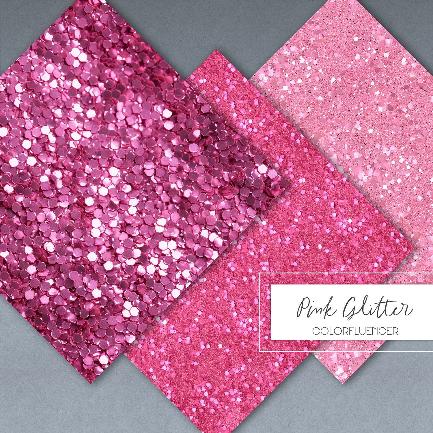Pink Glitter Seamless Patterns Digital Paper Sublimation Design ...