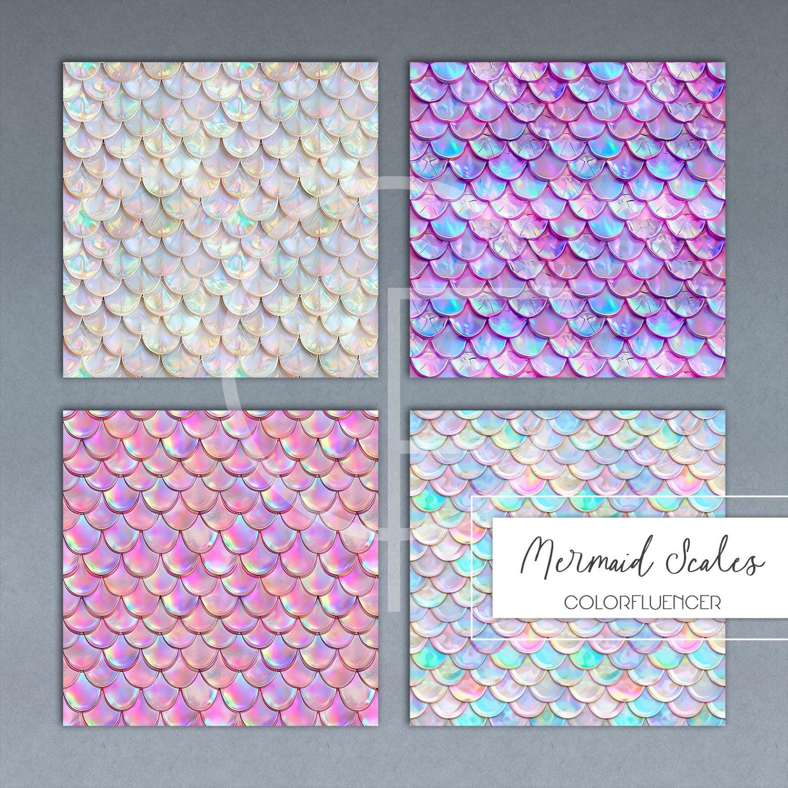 Mermaid Scales | Background Images | Digital Paper | Sublimation Design ...