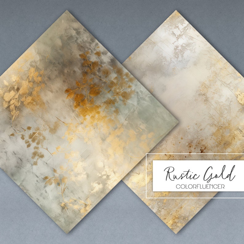 Gold Backgrounds Rustic Gold Digital Papers Invitation Background ...