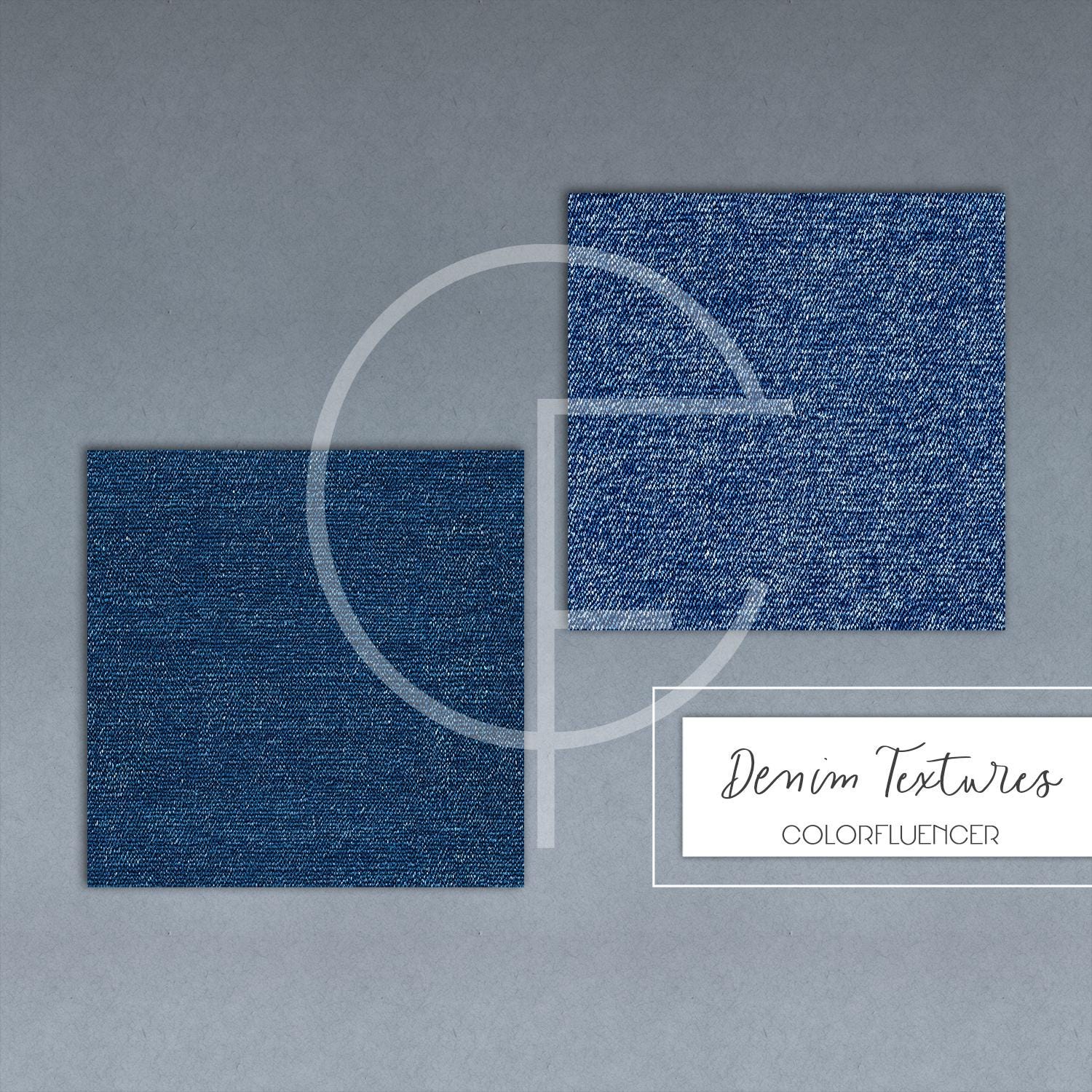 Seamless Denim Textures | Blue Denim Fabric Seamless Pattern | Digital ...
