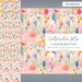 Seamless Patterns Porcelain Blue Digital Papers Seamless Pattern ...