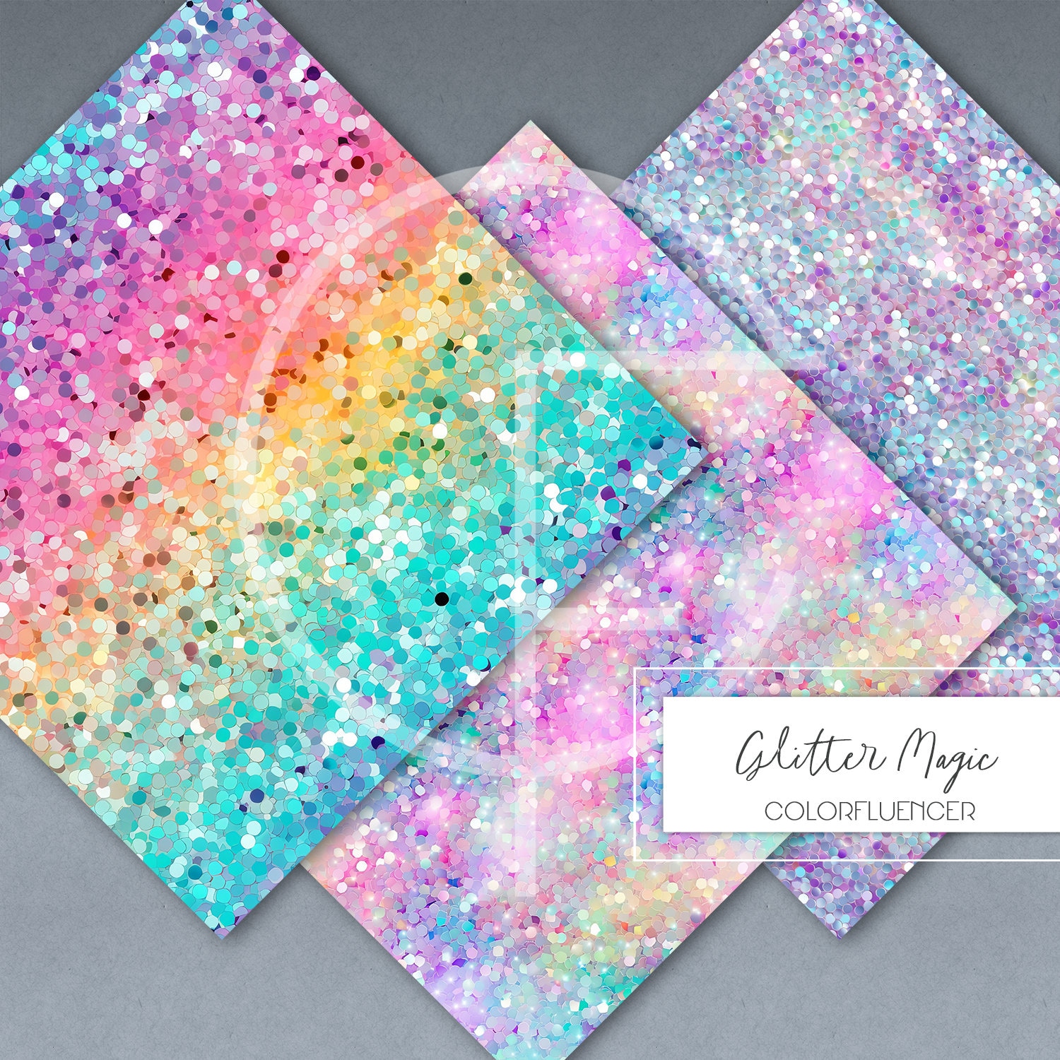 Glitter Seamless Patterns | Glitter and Sequins | Digital Paper ...