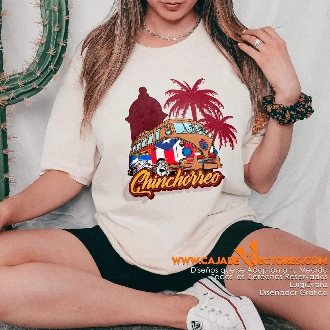 Puerto Rico T-shirt/ Ideal for Chinchorreo/ Png File/ Instant - Etsy