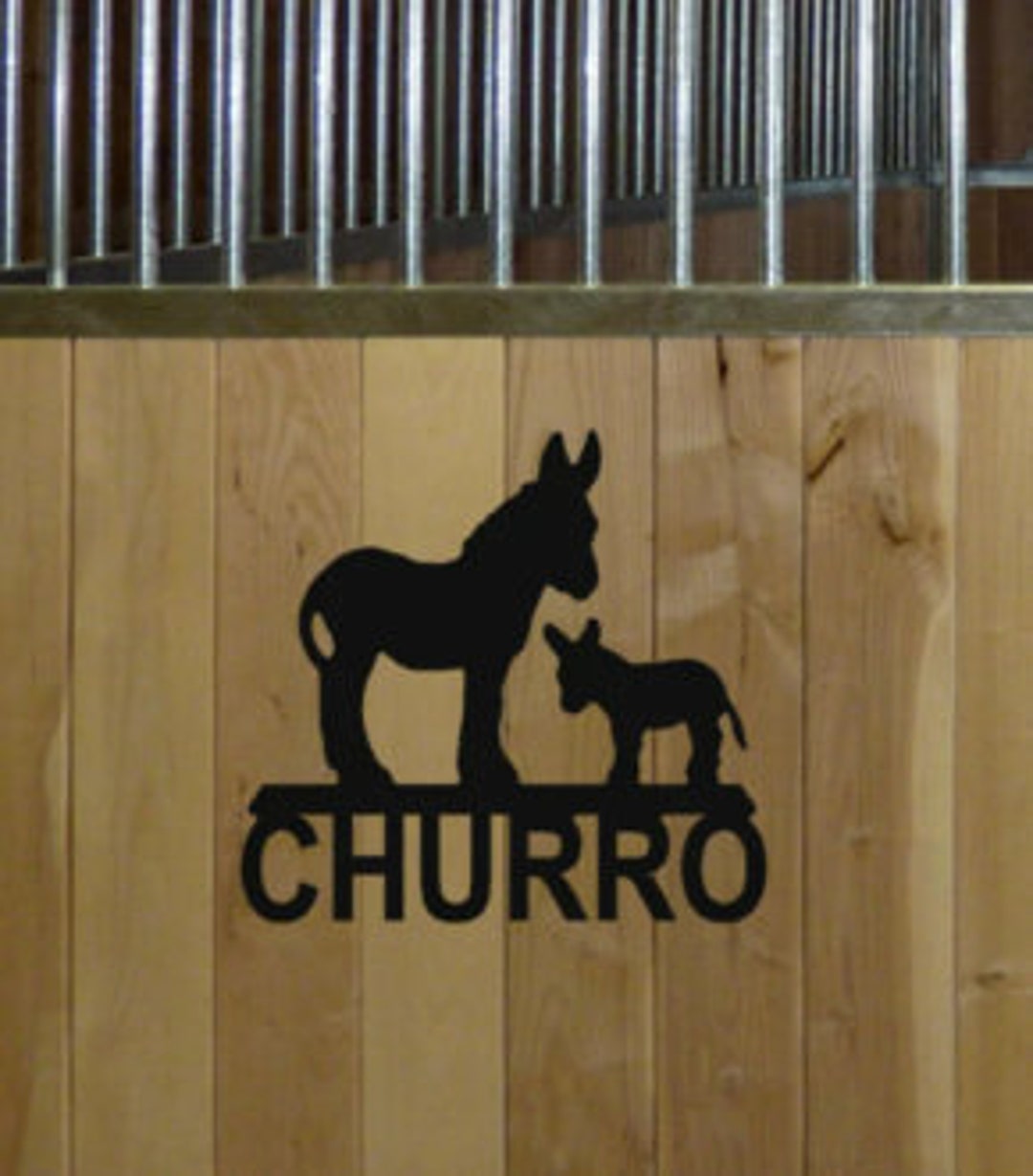 Personalized Donkey Stall Sign and Wall Hangings - Etsy