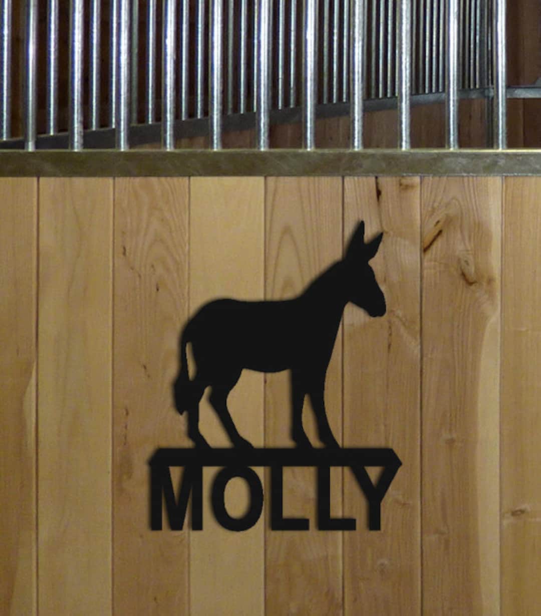 Personalized Mule Stall Sign and Wall Hangings - Etsy