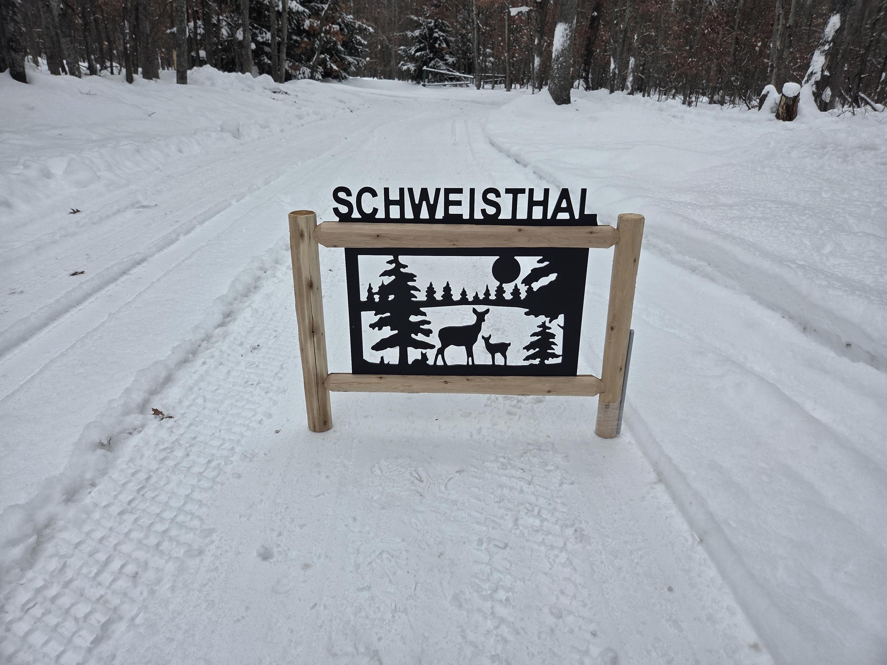 Personalized 3-foot Cedar Log Sign With Whitetail Deer Design – Custom ...
