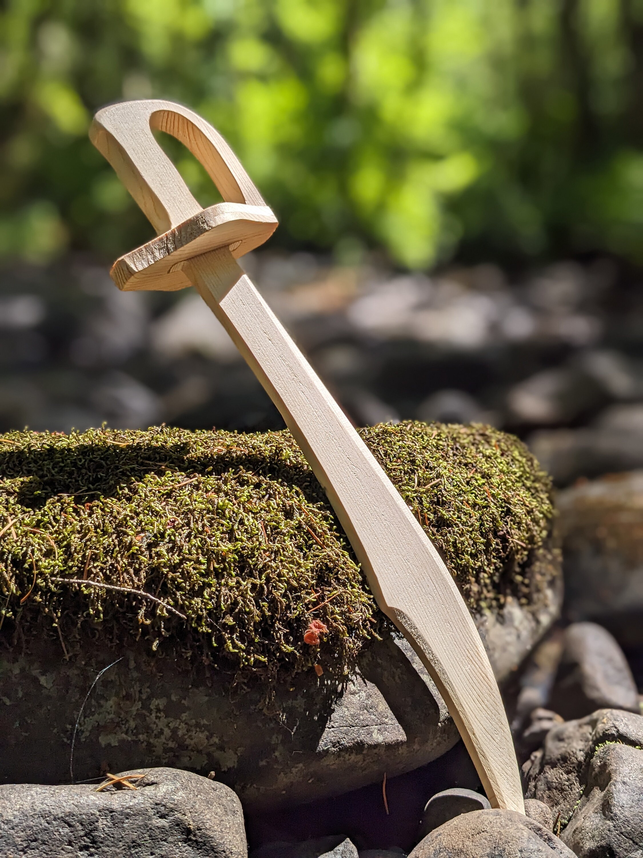 Wood Play Pirate Sword / Costume Dress up Cosplay Prop / Fantasy ...